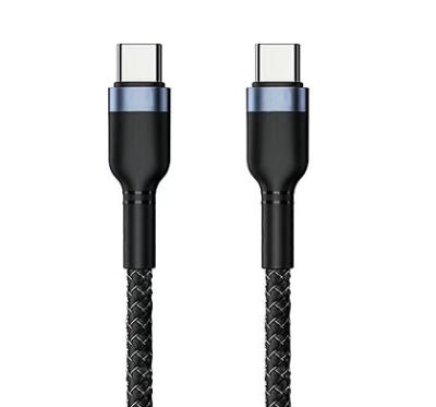 Cina Il tipo intrecciato caricatore del filo di C cabla il cavo di carico di rame puro 1m UKCA di USB in vendita