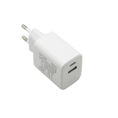 中国 EU 18W力配達壁の充電器OEM PD USBの壁の充電器のブロックのプラグ・アダプタ 販売のため