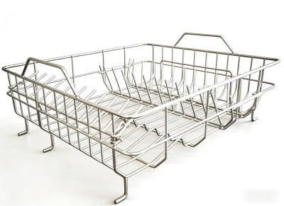 China Different Shape 2.5mm Lower Dish Rack Wire Spring Metal Wire Forming Bending Manufacturer for sale