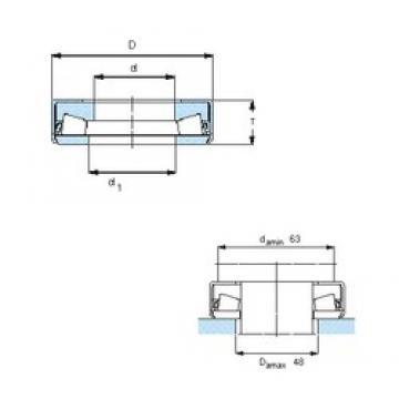 China SKF 353118 Tapered Roller Thrust Bearings for sale