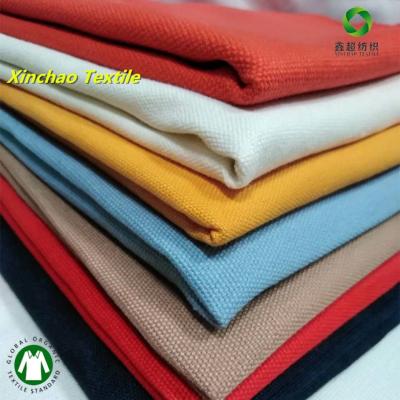 China GOTS Organic Cotton Dyed  Canvas Greige Woven Fabric 6oz-24oz  for Bags Garments for sale
