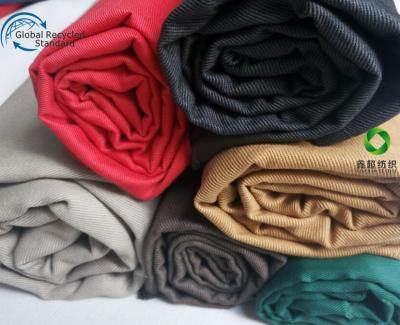 China GRS Certified Recycle cotton fabric for sale