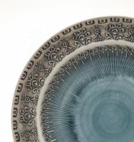 China Italian Plates Sets Dinnerware Ceramic Serving Plates Handpainted Personalized Dinner Plates Ceramic for sale