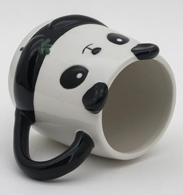 China Wholesale customized handmade cute animal 3d drinking cups tea coffee ceramic mug gift for sale