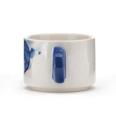 Cina 7oz Tazze a modello personalizzato Tazze di caffè in ceramica Tazze di caffè in ceramica in vendita