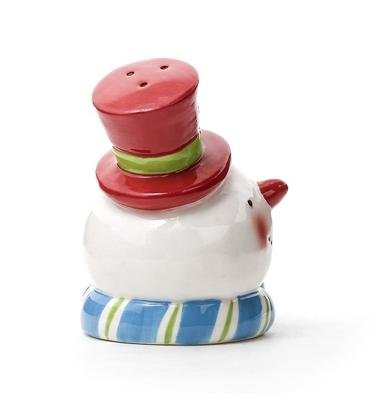 Cina Bello set di spezie in ceramica in 3D, set di salsa e pepe, pentole per Natale. in vendita