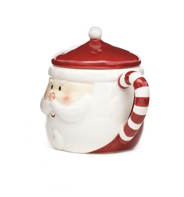 China Unique Claus 3D Ceramic Mug for Customized Corporate Branding zu verkaufen