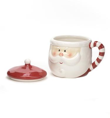 China Unique Claus 3D Ceramic Mug for Customized Corporate Branding zu verkaufen