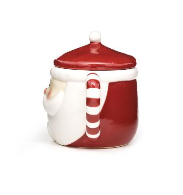 China Unique Claus 3D Ceramic Mug for Customized Corporate Branding zu verkaufen
