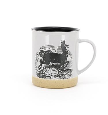 中国 ホース 鹿 陶器 コーヒー カップ 耐久 スタイリッシュ オフィス 販売のため