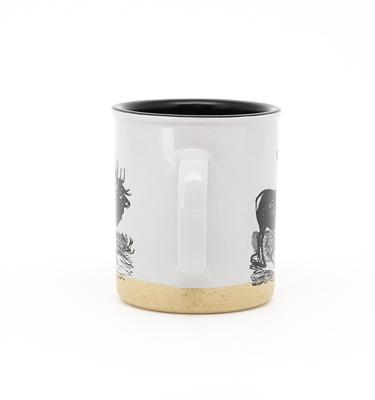 中国 ホース 鹿 陶器 コーヒー カップ 耐久 スタイリッシュ オフィス 販売のため