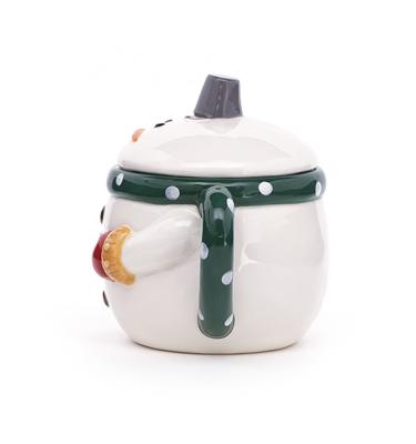 Cina Christmas Mug 3D Printed Ceramic Mug for Santa's Little Helpers in vendita