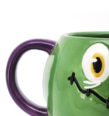 China 3D Ceramic Mug Perfect for Halloween and Santa Customized Merchandise Te koop