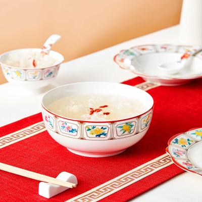 China Bereit zum Versand in Lager Zeitgenössisches Essen Custom Ceramic Dinnerware Set enthält Dinner Plate Salat Plate Bowl Mug zu verkaufen