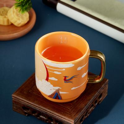 Cina Tazze da caffè in ceramica in pietra con artigianato ecologico in vendita