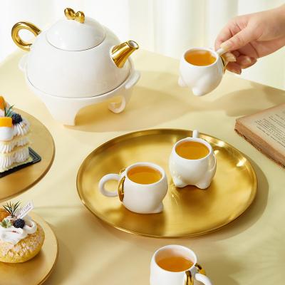 Cina Preparazione di tè con acqua con un set di teiere in ceramica resistente al calore in vendita