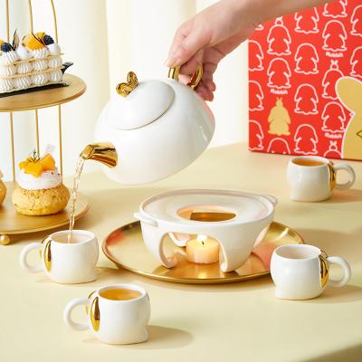 Cina Preparazione di tè con acqua con un set di teiere in ceramica resistente al calore in vendita