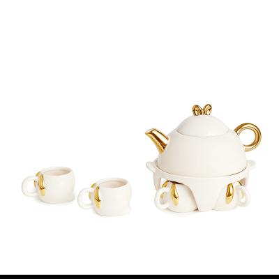 Cina Preparazione di tè con acqua con un set di teiere in ceramica resistente al calore in vendita