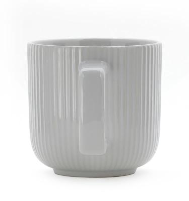 China Microwave Safe Ceramic Coffee Cup Mug with Customised Capacity Te koop