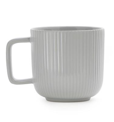 China Microwave Safe Ceramic Coffee Cup Mug with Customised Capacity Te koop