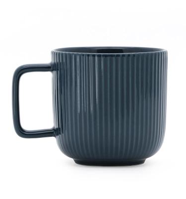 China Microwave Safe Ceramic Coffee Cup Mug with Customised Capacity Te koop