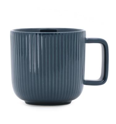 China Microwave Safe Ceramic Coffee Cup Mug with Customised Capacity Te koop