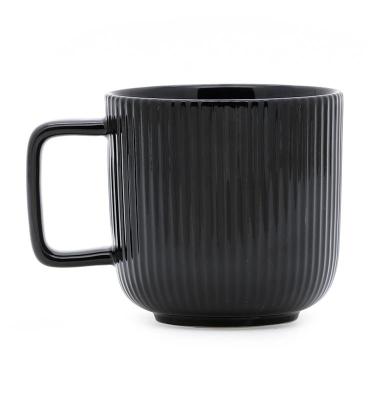 China Microwave Safe Ceramic Coffee Cup Mug with Customised Capacity Te koop