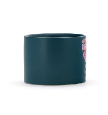 China Mooie Moedersdag Eco-vriendelijke Servers Elegante Design Moeder mok Keramische koffie met gouden handvat Te koop