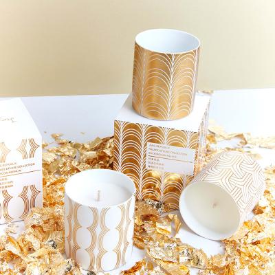 China Customized Ceramic Candle Holder With Various Shape And Color for Gift Decoration for sale