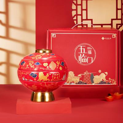 Cina Pronto per la spedizione in magazzino Set di stoviglie in ceramica moderne e eleganti con piatti di decorazione per scatole regalo colorate personalizzabili in vendita