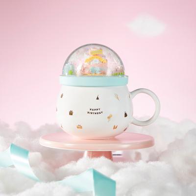 Cina Tazze di ceramica 3D chic e moderne regalo di compleanno personalizzato Decorazione regalo di Natale in vendita