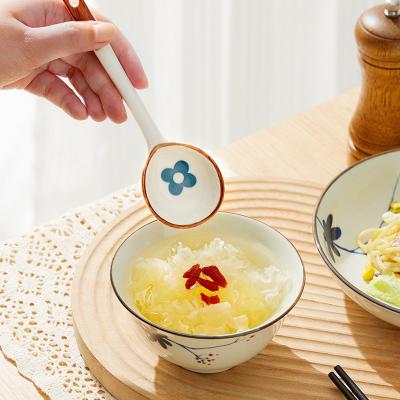 Cina Set di ciotole regalo in ceramica personalizzate per 4 persone in vendita
