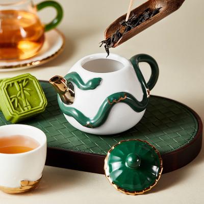 Cina Perfetta combinazione di stile e sicurezza con un set ceramico per il tè e il caffè in vendita