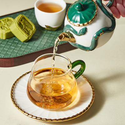 Cina Perfetta combinazione di stile e sicurezza con un set ceramico per il tè e il caffè in vendita