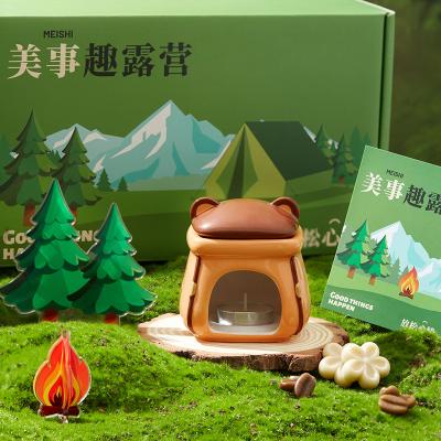 China Custom Bear-Shaped Ceramic Wax Melt Warmer - Handmade Fragrance Diffuser for sale