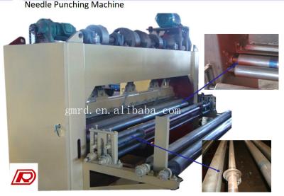 China needle punching M/C techinical description of equipments for sale