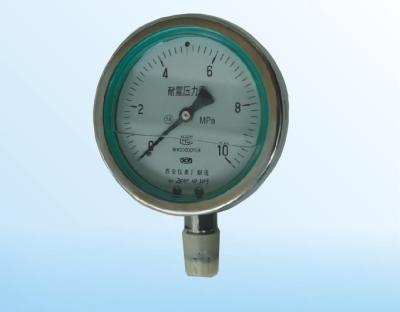 China Seismic pressure gauge for sale