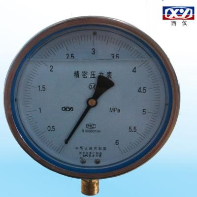 China Precise seismic pressure gauge YBN - 150 for sale