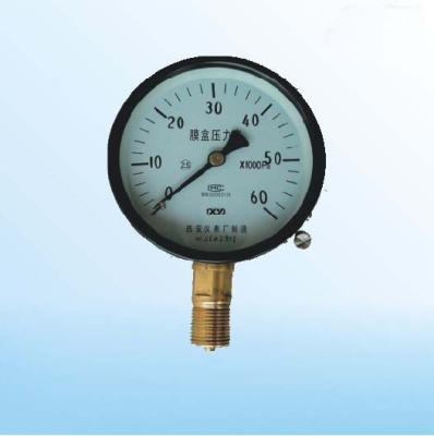 China Bellows pressure gauge, YE YE - 150-150 for sale