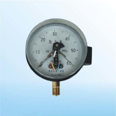 China electric contact pressure gauge for sale