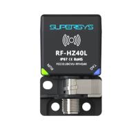 China RF-HZ40L 40x40mm Rotatable HF RFID Reader 13.56MHz ISO 15693 IP67 60mm Read Range for sale