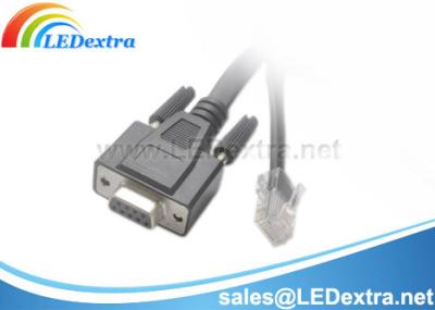 China D-Sub 09 pos Female to RJ45 Cable for sale