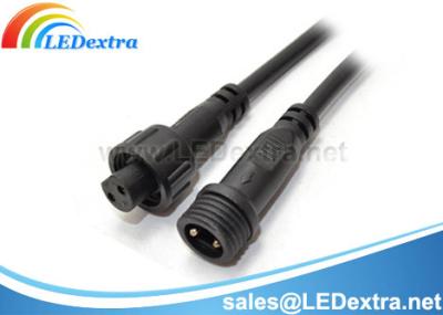 China 4 Conductor RGB Waterproof Connector Set for sale