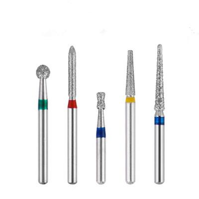 China Dental Diamond Burs Dental diamond burs are used for precise drilling and polishing of critical ceramic parts for sale