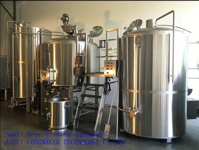 Chine L'équipement de brassage de bière de fermenteur d'acier inoxydable échoue le système plein Jacket/50L-1000L à vendre