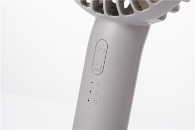China Portable Battery Charging Fan Cool Mist Outdoor Travel Hand Fans Rechargeable Hand Fan Te koop