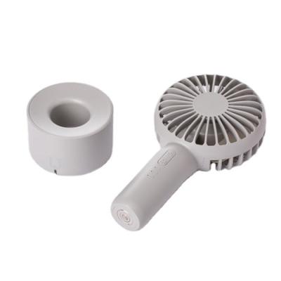 China Portable Battery Charging Fan Cool Mist Outdoor Travel Hand Fans Rechargeable Hand Fan Te koop