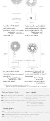 China Portable Battery Charging Fan Cool Mist Outdoor Travel Hand Fans Rechargeable Hand Fan Te koop