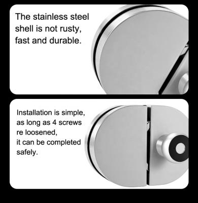 Cina wholesale price single side glass door lock for tempered glass in vendita