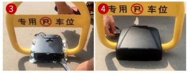 中国 Hot sell O shape 180 degree anti-collision thicken Remote Control parking lock automatic parking lock 販売のため